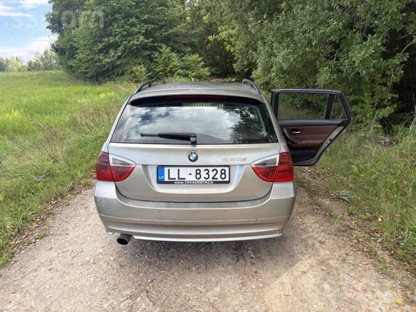 Brown BMW 320 2007 in Kuldiga, with an engine capacity of 2.00 L and mileage of 369 thousand km for 2950 €, photo 6 on AUTOMOTO.COM.LV