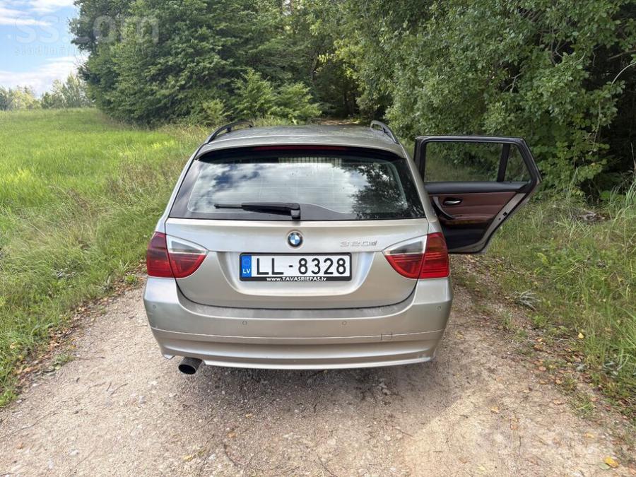 Brown BMW 320 2007 in Kuldiga, with an engine capacity of 2.00 L and mileage of 369 thousand km for 2950 €, photo 6 on AUTOMOTO.COM.LV