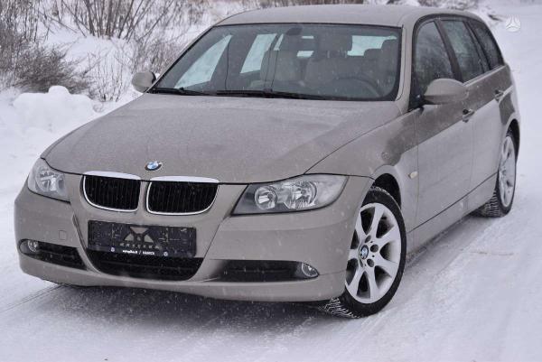Brown BMW 320 2008 in Vilnius, with an engine capacity of 2.00 L and mileage of 343 thousand km for 2800 €, photo 5 on AUTOMOTO.COM.LV