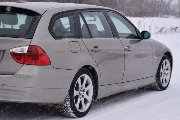 Brown BMW 320 2008 in Vilnius, with an engine capacity of 2.00 L and mileage of 343 thousand km for 2800 €, photo 8 on AUTOMOTO.COM.LV
