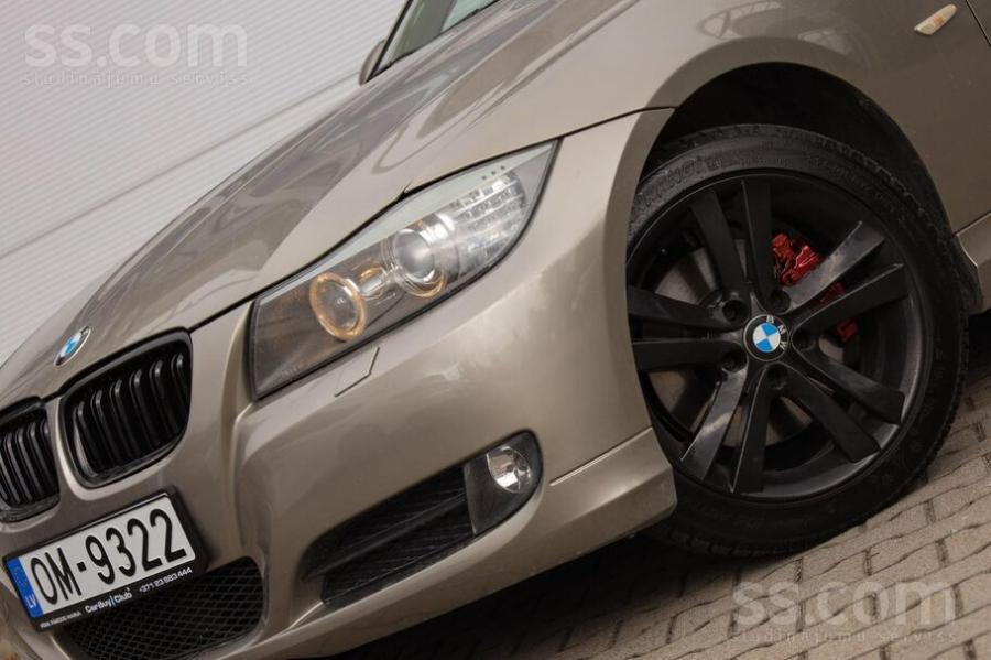 Brown BMW 320 2009 in Riga, with an engine capacity of 2.00 L and mileage of 0 thousand km for 4495 €, photo 3 on AUTOMOTO.COM.LV