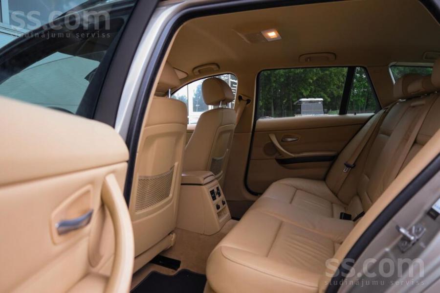 Brown BMW 320 2009 in Riga, with an engine capacity of 2.00 L and mileage of 0 thousand km for 4495 €, photo 15 on AUTOMOTO.COM.LV