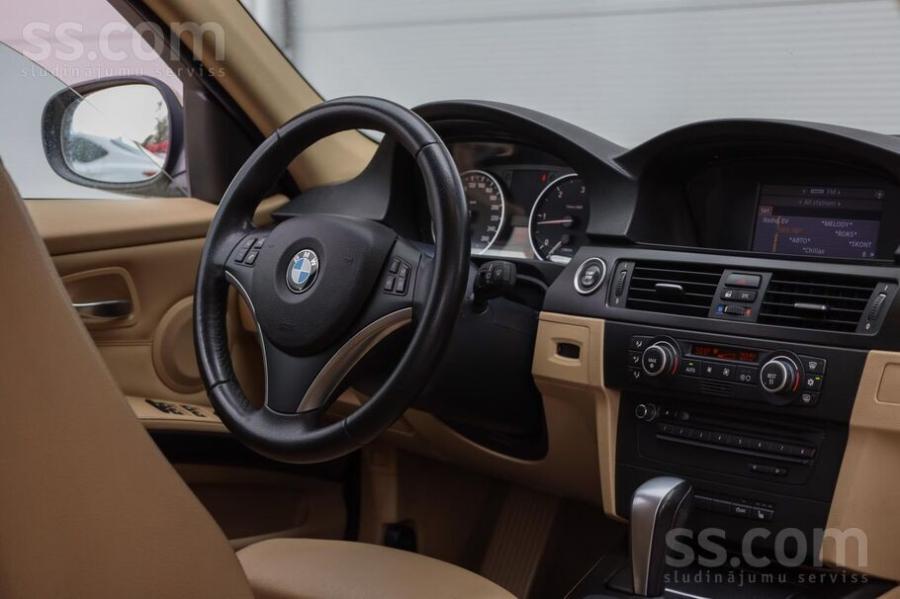 Brown BMW 320 2009 in Riga, with an engine capacity of 2.00 L and mileage of 0 thousand km for 4495 €, photo 20 on AUTOMOTO.COM.LV