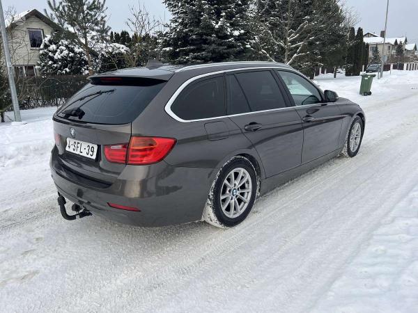 Brown BMW 320 2013 in Kaunas, with an engine capacity of 2.00 L and mileage of 257 thousand km for 7550 €, photo 8 on AUTOMOTO.COM.LV
