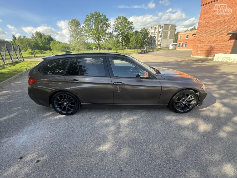 Brown BMW 320 2013 in Vilnius, with an engine capacity of 2.00 L and mileage of 367 thousand km for 7200 €, photo 5 on AUTOMOTO.COM.LV