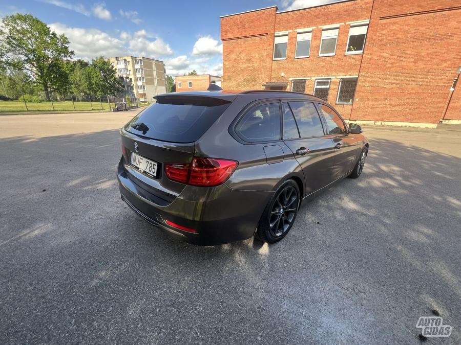 Brown BMW 320 2013 in Vilnius, with an engine capacity of 2.00 L and mileage of 367 thousand km for 7200 €, photo 6 on AUTOMOTO.COM.LV