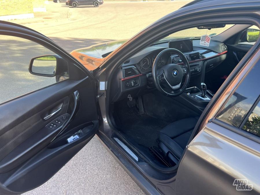 Brown BMW 320 2013 in Vilnius, with an engine capacity of 2.00 L and mileage of 367 thousand km for 7200 €, photo 8 on AUTOMOTO.COM.LV