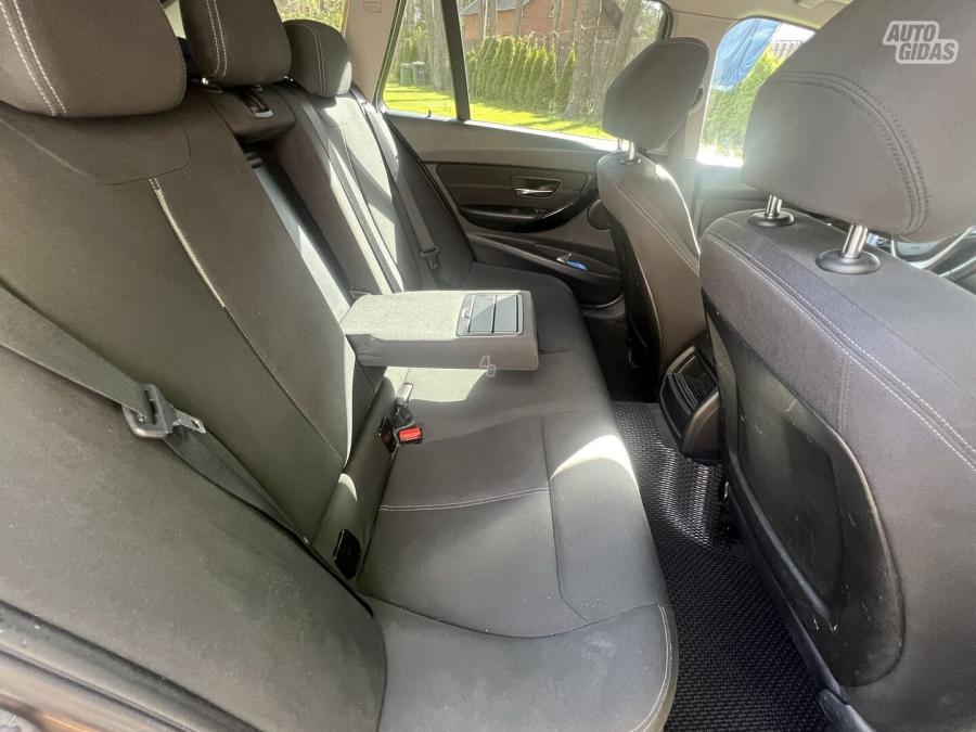 Brown BMW 320 2013 in Vilnius, with an engine capacity of 2.00 L and mileage of 367 thousand km for 7200 €, photo 10 on AUTOMOTO.COM.LV