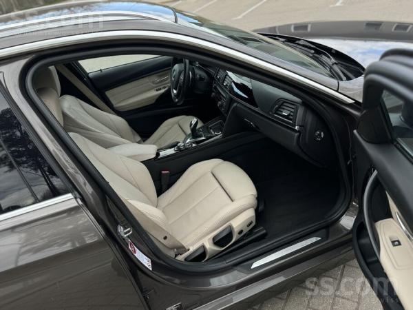 Brown BMW 320 2013 in Jurmala, with an engine capacity of 2.00 L and mileage of 0 thousand km for 8990 €, photo 9 on AUTOMOTO.COM.LV