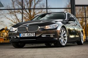 Brown BMW 320 2013 in Jelgava, with an engine capacity of 2.00 L and mileage of 258 thousand km for 7650 €, photo 11 on AUTOMOTO.COM.LV