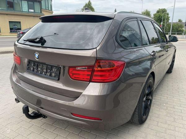 Brown BMW 320 2013 in Utena, with an engine capacity of 2.00 L and mileage of 358 thousand km for 5600 €, photo 7 on AUTOMOTO.COM.LV