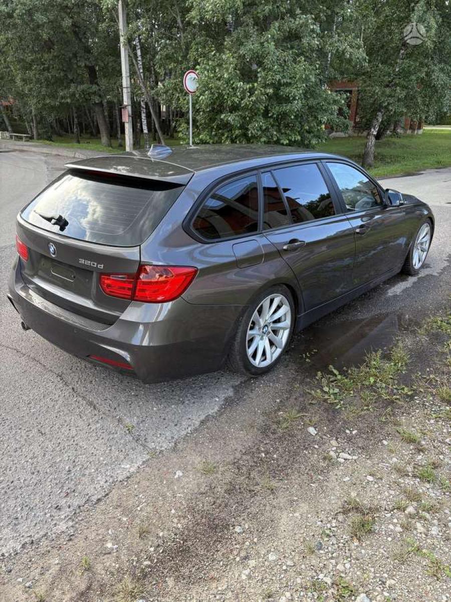 Brown BMW 320 2013 in Panevezys, with an engine capacity of 2.00 L and mileage of 390 thousand km for 7300 €, photo 6 on AUTOMOTO.COM.LV