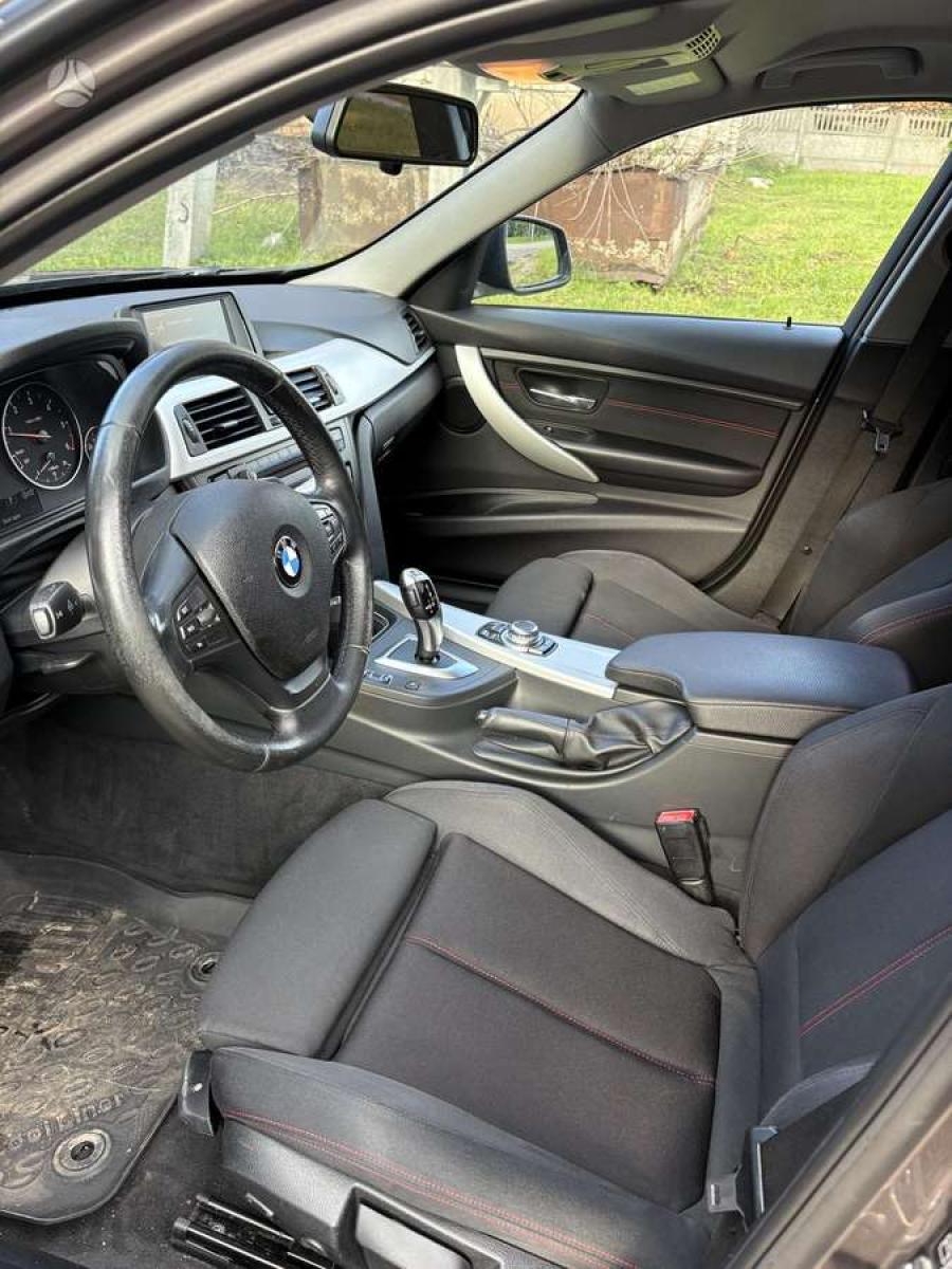 Brown BMW 320 2013 in Panevezys, with an engine capacity of 2.00 L and mileage of 390 thousand km for 7300 €, photo 12 on AUTOMOTO.COM.LV