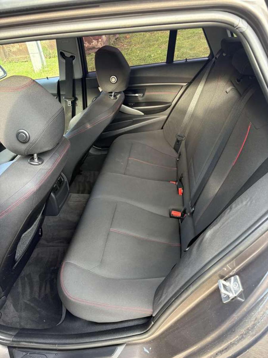 Brown BMW 320 2013 in Panevezys, with an engine capacity of 2.00 L and mileage of 390 thousand km for 7300 €, photo 17 on AUTOMOTO.COM.LV