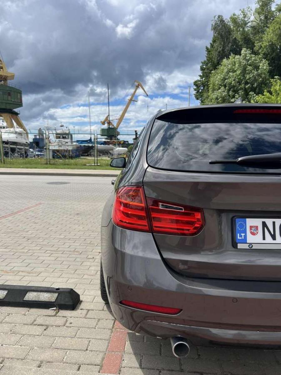 Brown BMW 320 2013 in Klaipeda, with an engine capacity of 2.00 L and mileage of 256 thousand km for 8500 €, photo 6 on AUTOMOTO.COM.LV
