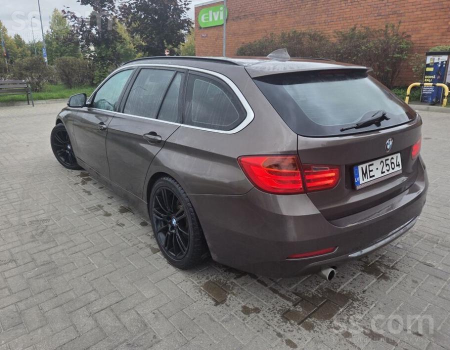 Brūns BMW 320 2013 Jelgava, ar dzinēja tilpumu 2.00 L un nobraukumu 420 tūkst. km par 6500 €, foto 24 vietnē AUTOMOTO.COM.LV