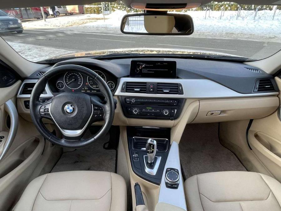 Brown BMW 320 2014 in Vilnius, with an engine capacity of 2.00 L and mileage of 231 thousand km for 8450 €, photo 4 on AUTOMOTO.COM.LV