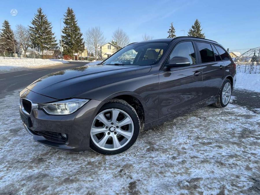 Brown BMW 320 2014 in Vilnius, with an engine capacity of 2.00 L and mileage of 231 thousand km for 8450 €, photo 11 on AUTOMOTO.COM.LV