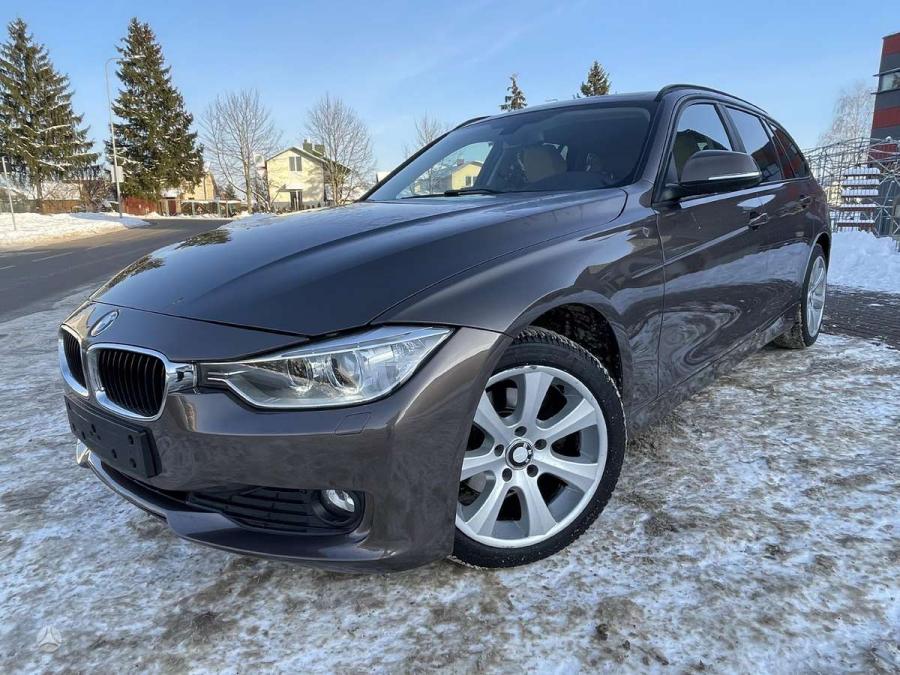 Brown BMW 320 2014 in Vilnius, with an engine capacity of 2.00 L and mileage of 231 thousand km for 8200 €, photo 1 on AUTOMOTO.COM.LV