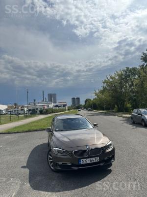 Brown BMW 320 2014 in Riga, with an engine capacity of 2.00 L and mileage of 321 thousand km for 7299 €, photo 3 on AUTOMOTO.COM.LV