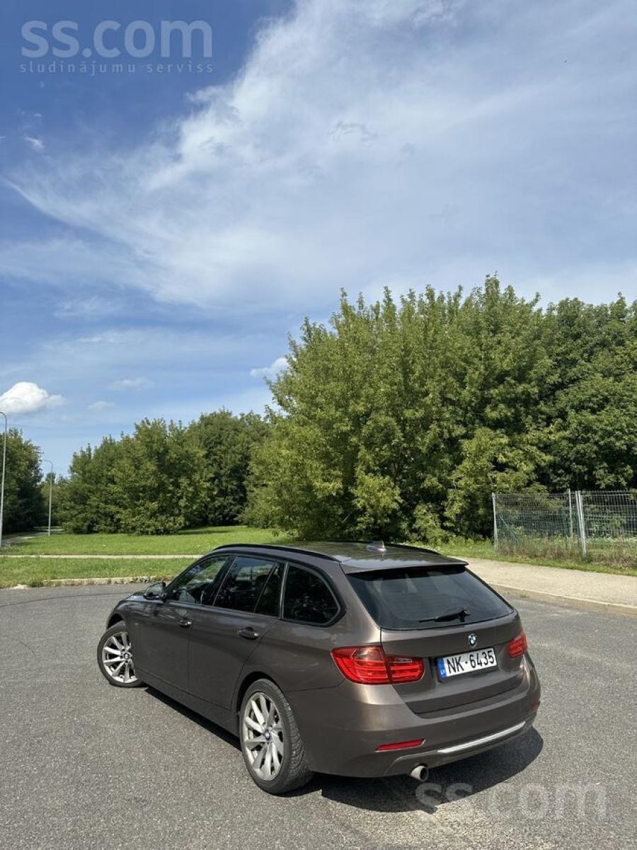 Brown BMW 320 2014 in Riga, with an engine capacity of 2.00 L and mileage of 321 thousand km for 7299 €, photo 4 on AUTOMOTO.COM.LV