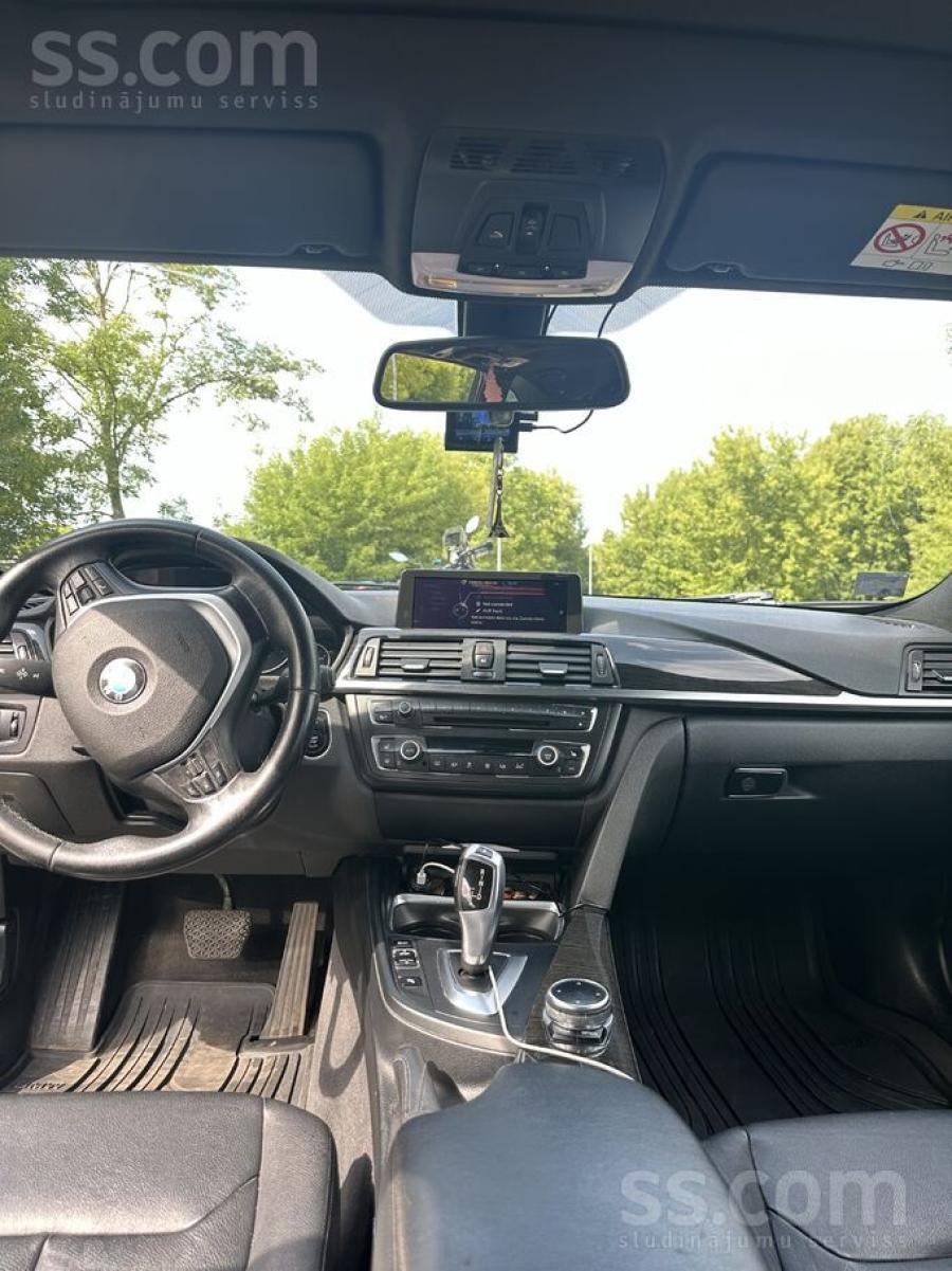 Brown BMW 320 2014 in Riga, with an engine capacity of 2.00 L and mileage of 321 thousand km for 7299 €, photo 8 on AUTOMOTO.COM.LV