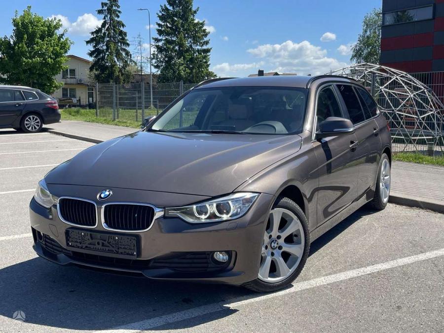 Brown BMW 320 2014 in Vilnius, with an engine capacity of 2.00 L and mileage of 233 thousand km for 6999 €, photo 1 on AUTOMOTO.COM.LV