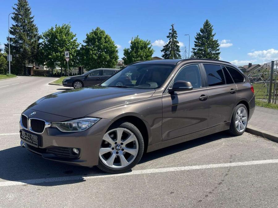 Brown BMW 320 2014 in Vilnius, with an engine capacity of 2.00 L and mileage of 233 thousand km for 6999 €, photo 3 on AUTOMOTO.COM.LV