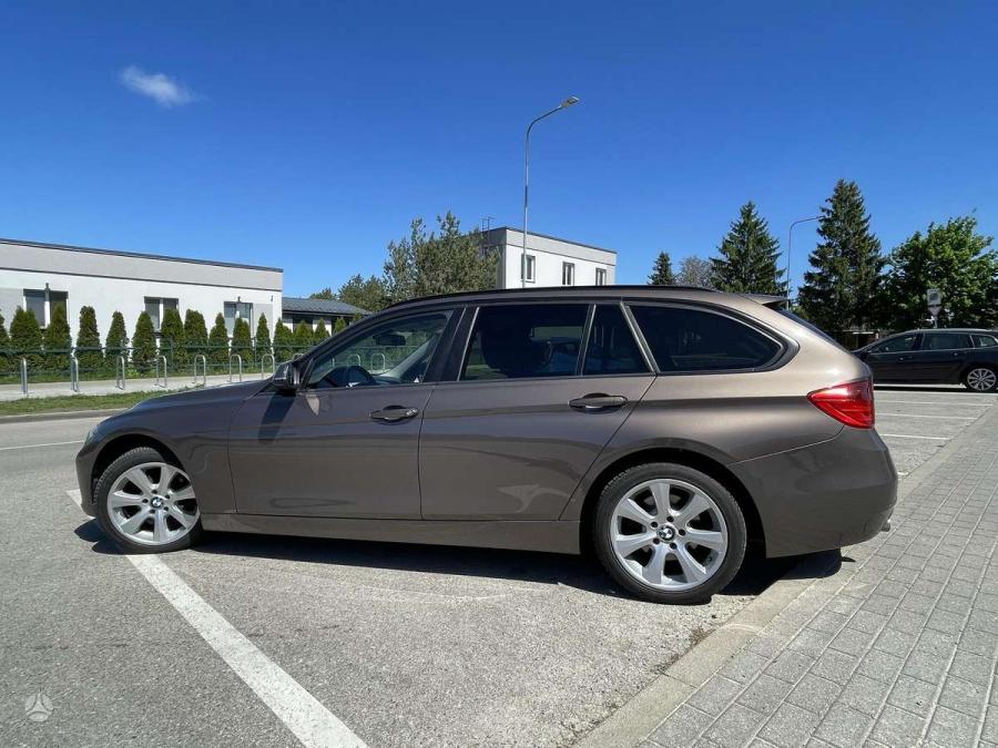 Brown BMW 320 2014 in Vilnius, with an engine capacity of 2.00 L and mileage of 233 thousand km for 6999 €, photo 5 on AUTOMOTO.COM.LV
