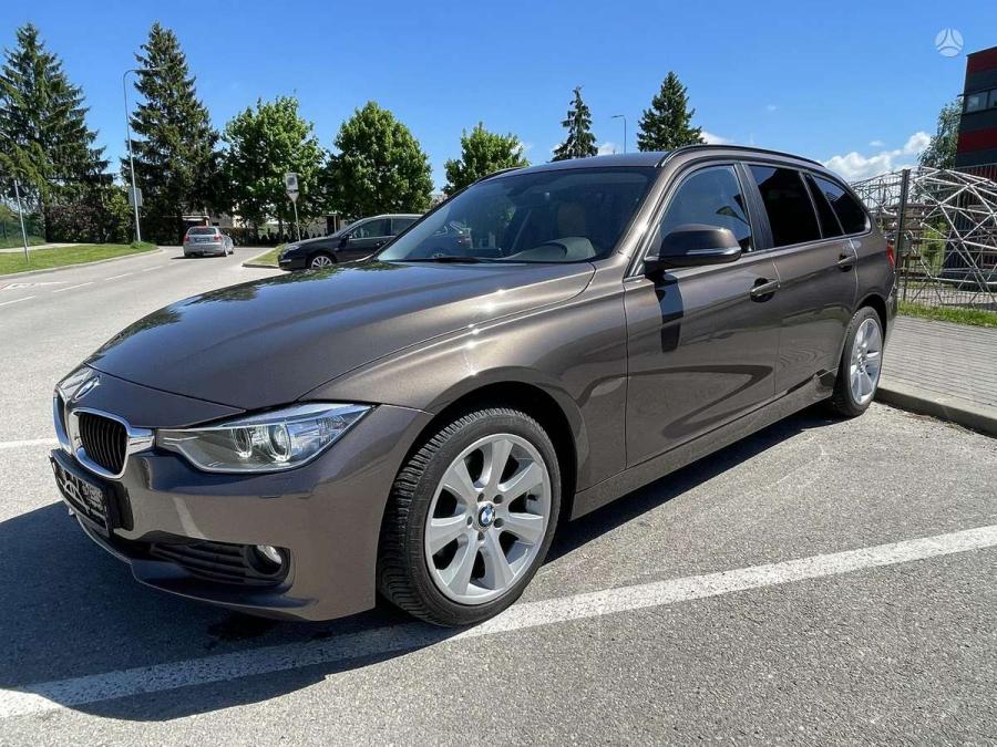 Brown BMW 320 2014 in Vilnius, with an engine capacity of 2.00 L and mileage of 233 thousand km for 6999 €, photo 8 on AUTOMOTO.COM.LV