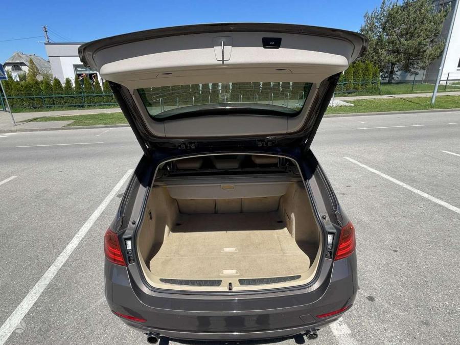 Brown BMW 320 2014 in Vilnius, with an engine capacity of 2.00 L and mileage of 233 thousand km for 6999 €, photo 13 on AUTOMOTO.COM.LV