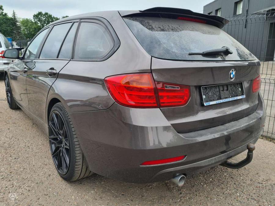 Brown BMW 320 2014 in Kaunas, with an engine capacity of 2.00 L and mileage of 201 thousand km for 5550 €, photo 5 on AUTOMOTO.COM.LV