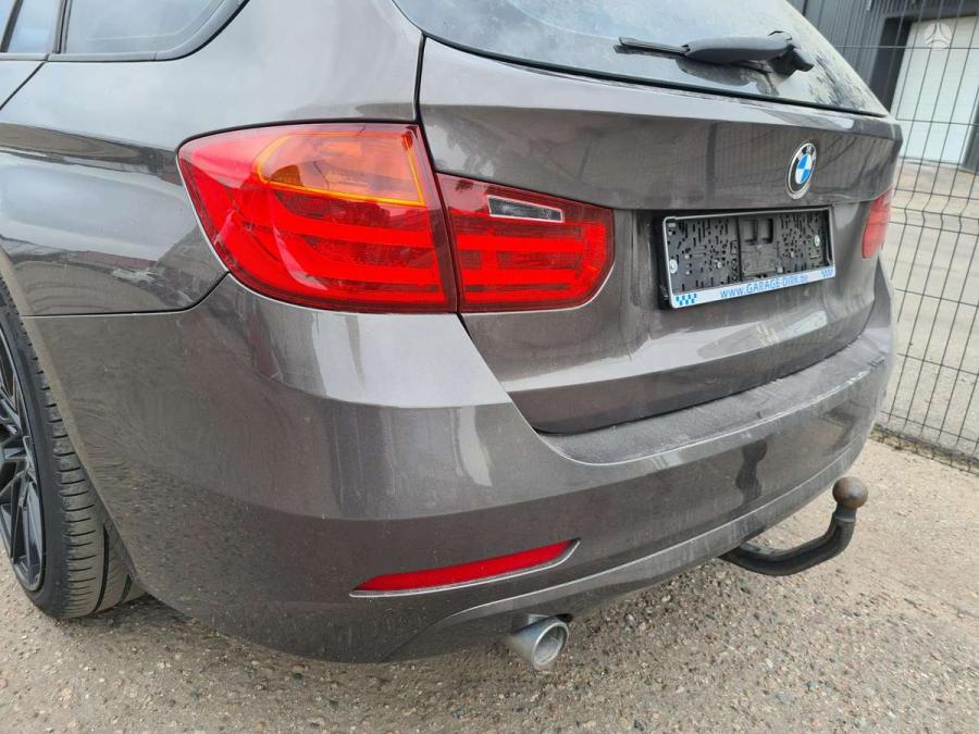 Brown BMW 320 2014 in Kaunas, with an engine capacity of 2.00 L and mileage of 201 thousand km for 5550 €, photo 10 on AUTOMOTO.COM.LV
