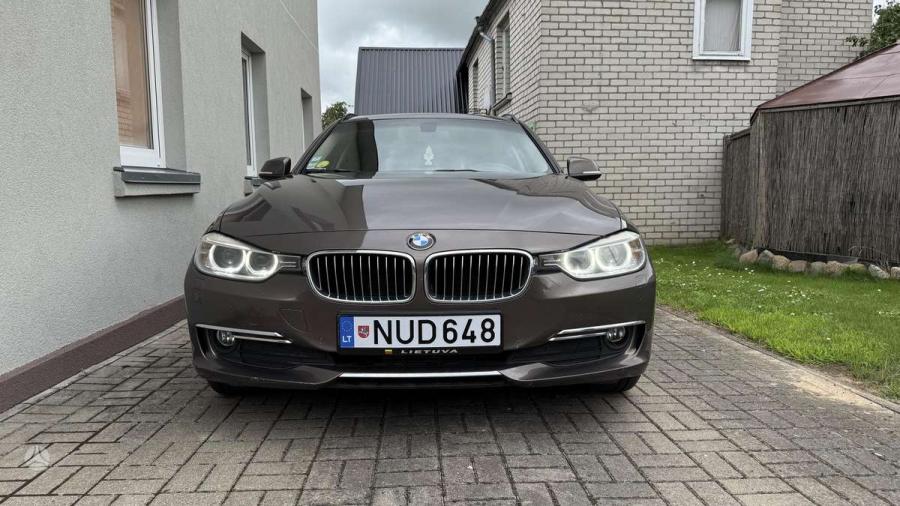 Brown BMW 320 2014 in Taurage, with an engine capacity of 2.00 L and mileage of 311 thousand km for 7999 €, photo 1 on AUTOMOTO.COM.LV