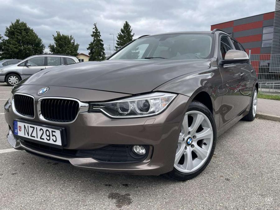 Brown BMW 320 2014 in Vilnius, with an engine capacity of 2.00 L and mileage of 239 thousand km for 6900 €, photo 4 on AUTOMOTO.COM.LV