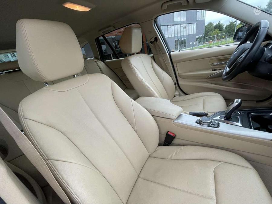 Brown BMW 320 2014 in Vilnius, with an engine capacity of 2.00 L and mileage of 239 thousand km for 6900 €, photo 21 on AUTOMOTO.COM.LV