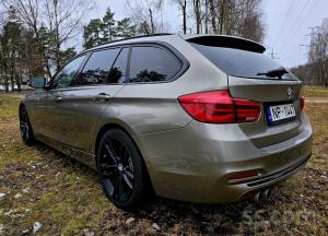 Brown BMW 320 2015 in Riga, with an engine capacity of 2.00 L and mileage of 307 thousand km for 13300 €, photo 4 on AUTOMOTO.COM.LV