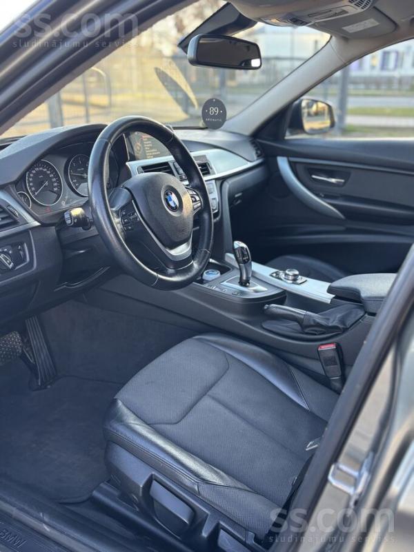 Brown BMW 320 2015 in Jelgava, with an engine capacity of 2.00 L and mileage of 272 thousand km for 11300 €, photo 9 on AUTOMOTO.COM.LV
