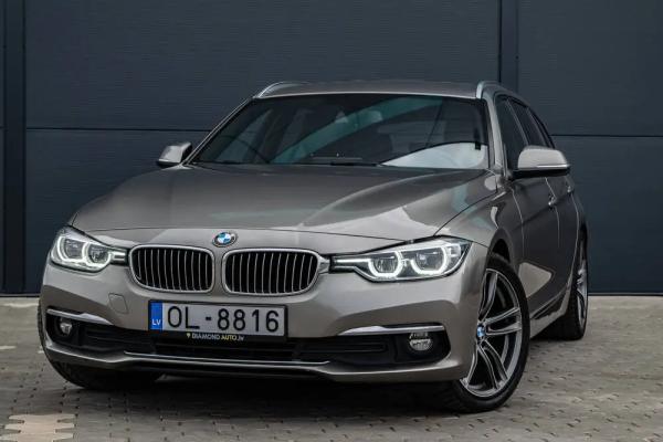 Brown BMW 320 2015 in Tukums, with an engine capacity of 2.00 L and mileage of 280 thousand km for 11080 €, photo 3 on AUTOMOTO.COM.LV