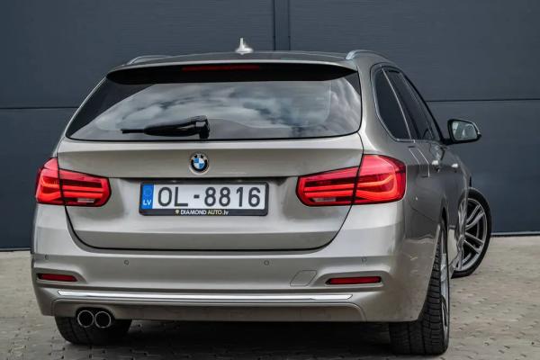 Brown BMW 320 2015 in Tukums, with an engine capacity of 2.00 L and mileage of 280 thousand km for 11080 €, photo 4 on AUTOMOTO.COM.LV