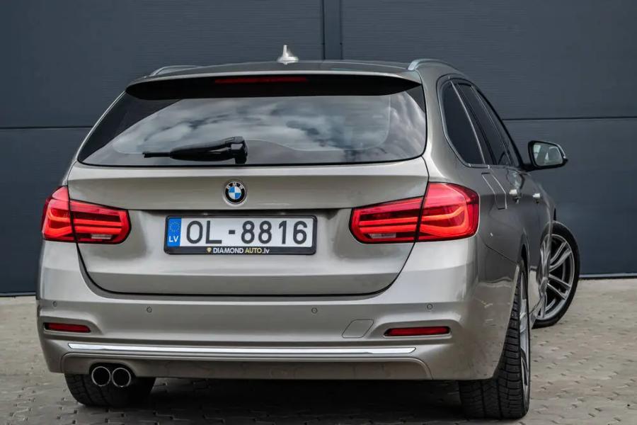 Brown BMW 320 2015 in Tukums, with an engine capacity of 2.00 L and mileage of 280 thousand km for 11080 €, photo 5 on AUTOMOTO.COM.LV