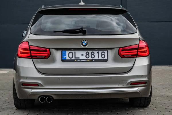 Brown BMW 320 2015 in Tukums, with an engine capacity of 2.00 L and mileage of 280 thousand km for 11080 €, photo 5 on AUTOMOTO.COM.LV