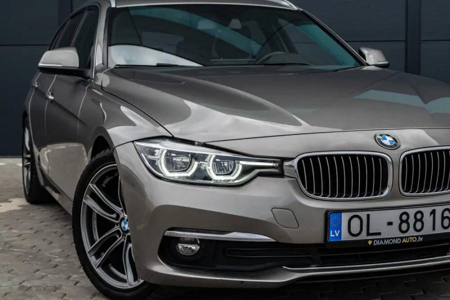 Brown BMW 320 2015 in Tukums, with an engine capacity of 2.00 L and mileage of 280 thousand km for 11080 €, photo 11 on AUTOMOTO.COM.LV