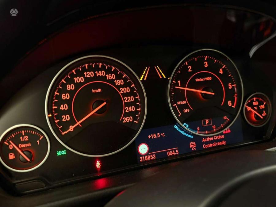 Brown BMW 320 2015 in Marijampole, with an engine capacity of 2.00 L and mileage of 317 thousand km for 9400 €, photo 3 on AUTOMOTO.COM.LV