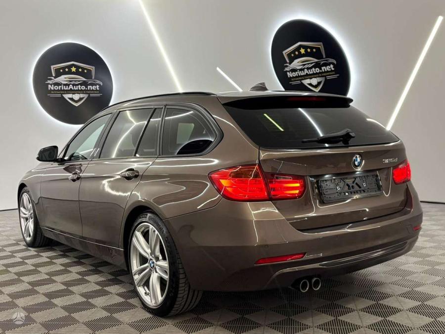 Brown BMW 320 2015 in Marijampole, with an engine capacity of 2.00 L and mileage of 317 thousand km for 9400 €, photo 20 on AUTOMOTO.COM.LV