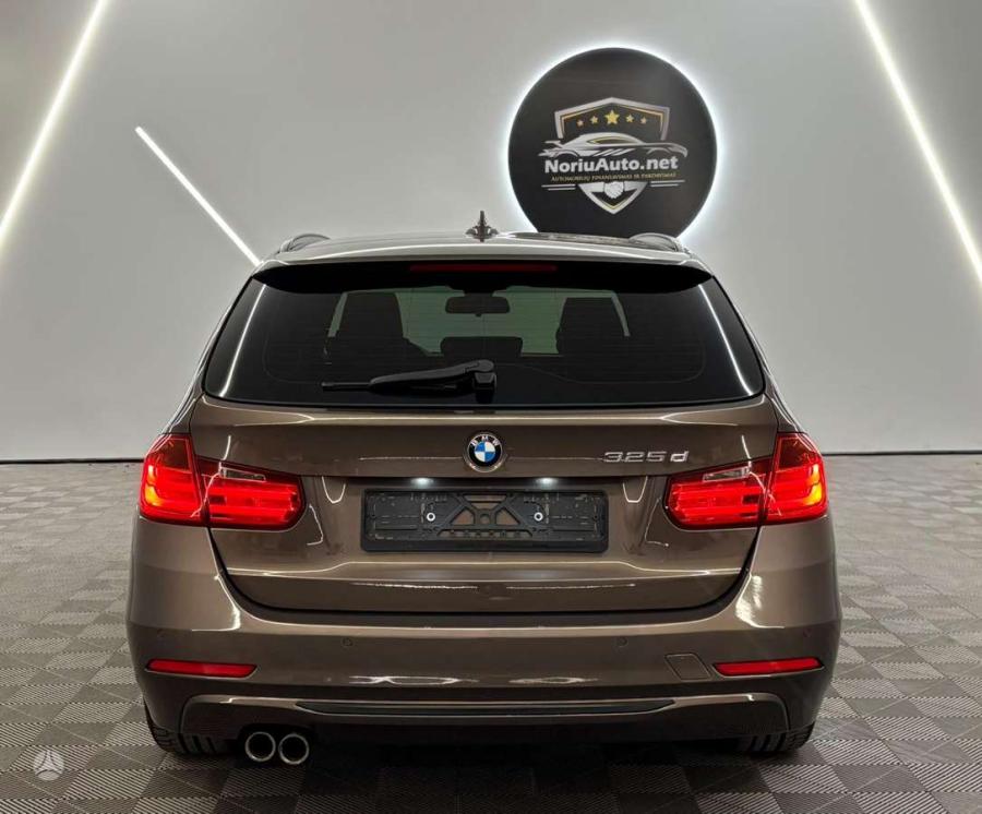 Brown BMW 320 2015 in Marijampole, with an engine capacity of 2.00 L and mileage of 317 thousand km for 9400 €, photo 21 on AUTOMOTO.COM.LV