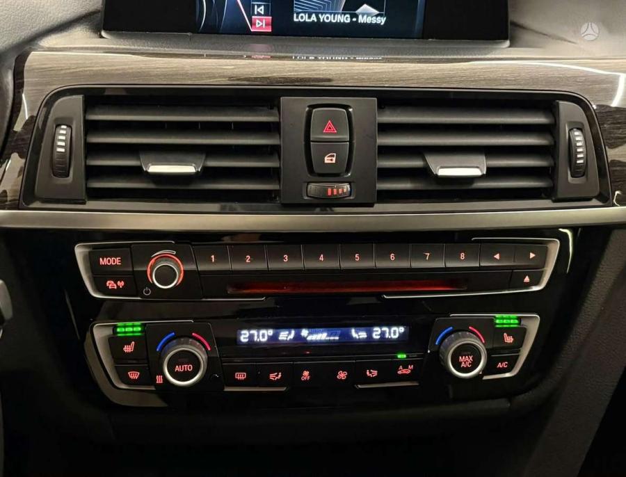 Brown BMW 320 2015 in Marijampole, with an engine capacity of 2.00 L and mileage of 317 thousand km for 8999 €, photo 9 on AUTOMOTO.COM.LV