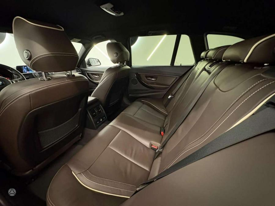 Brown BMW 320 2015 in Marijampole, with an engine capacity of 2.00 L and mileage of 317 thousand km for 8999 €, photo 24 on AUTOMOTO.COM.LV