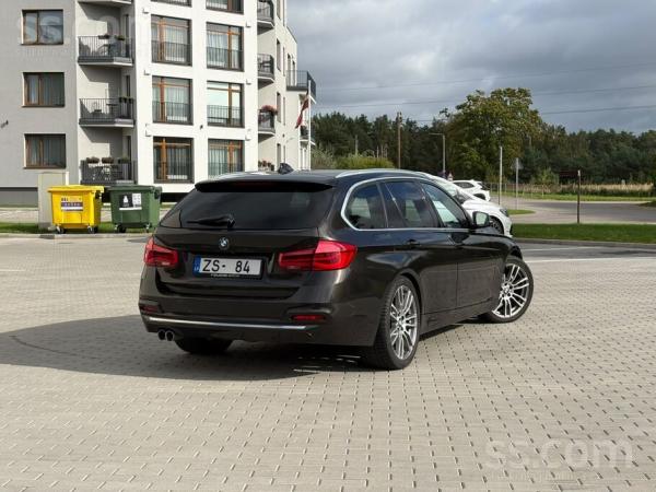 Brown BMW 320 2015 in Cesis, with an engine capacity of 2.00 L and mileage of 301 thousand km for 12500 €, photo 7 on AUTOMOTO.COM.LV