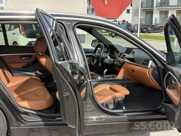 Brown BMW 320 2015 in Cesis, with an engine capacity of 2.00 L and mileage of 301 thousand km for 12500 €, photo 9 on AUTOMOTO.COM.LV